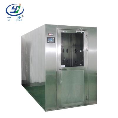 Cina Doccia a aria in acciaio inossidabile industriale Sala pulita 30 mm diametro dell'ugello per quattro persone in vendita