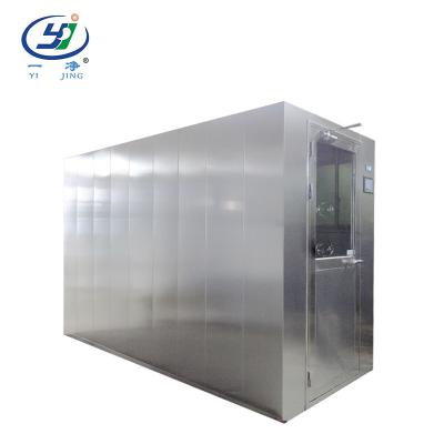 Cina Doccia a aria in acciaio inossidabile industriale Sala pulita 30 mm diametro dell'ugello per quattro persone in vendita