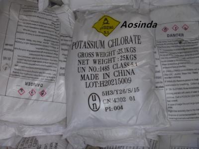 China white potassium chlorate 99.7%min for making fireworks -- china made for sale