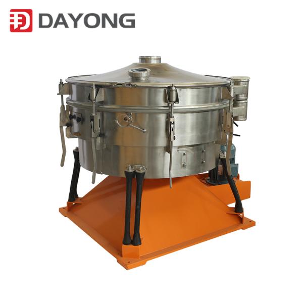 Quality Rotary Food Vibrating Sieve Screen Round Powder Tumbler Vibrating Screen for sale