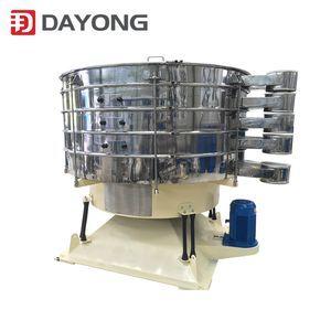 Quality SS304 Tumbler Screen Install Under Vacuum Feeder 1000mm Industrial Vibrating Sieve for sale