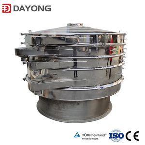 Quality Customized Rotary Vibrating Screen Liquid Wet Filtering Vibrating Sieve Machine for sale