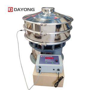 Quality DYC-1800 Ultrasonic Vibrating Screen 500 Mesh High Precision Powder Sieve 304 Stainless Steel 3 Layer for sale