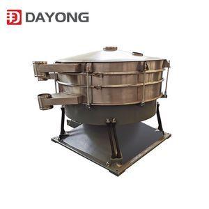 China Soya Flour Sieving Sifting Tumbler Vibrating Screen Olive / Tapioca Flour Gyratory Screen for sale