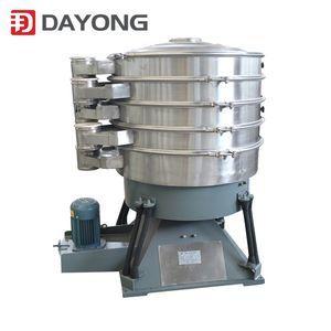 China Clay Tumbler Screening Machine Round Vibrating Sieve For Food Processing for sale