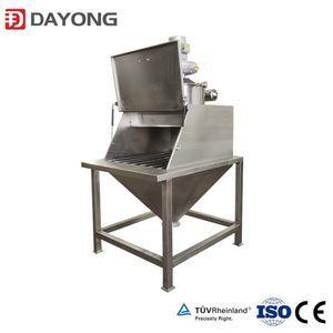 China Portable Alloy Powder Small Bag Dump Station Dust Free Feeder for sale