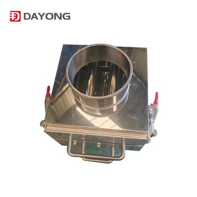 China Multi Layer Magnetic Rods Rotary Vibrating Screen For Removing Impurities for sale