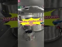 All stainless steel vibrating screen customized