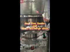 manual bag dump station dust free feeding station for bulk material feeding