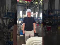 A 1-meter diameter vibrating screen made of high-quality plastic material