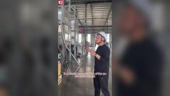 Automatic Ton Bag Dumping Station For Powder & Granule Material Unloading