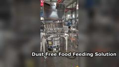 Does the food industry want to achieve dust-free feeding in workshops?