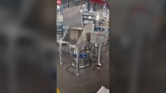High quality dust-free feeding station and rotary vibrating screen combination equipment
