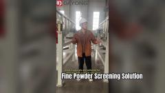 Linear Vibrating Screen Fine Powder Screening
