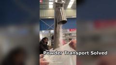 Screw Conveyor for Powder Material Handling