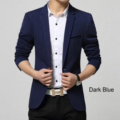 China Men Casual Blazer Suit Fashion Design Slim-fit Suit Good Quality Hot Sale ! for sale