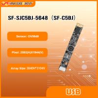 China Low-Light 5MP OV5648 CMOS Color Sensor USB2.0 Camera Module for sale