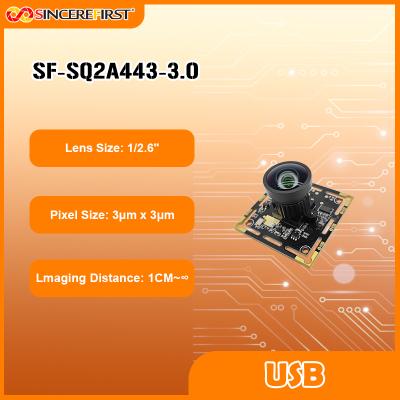 China Global Shutter Global Exposure 2MP CMOS Sensor USB-C Camera Module for sale