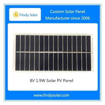 China 8V 1.9W Solar PV Panel for sale