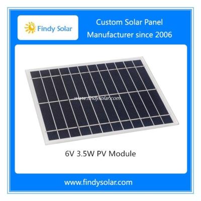 China 6V 3.5W PV Module for sale