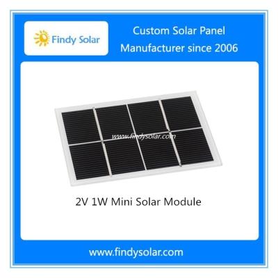 China 2V 1W Mini Solar Module for sale