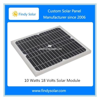 China 10 Watts Solar Module 18 Volts for sale