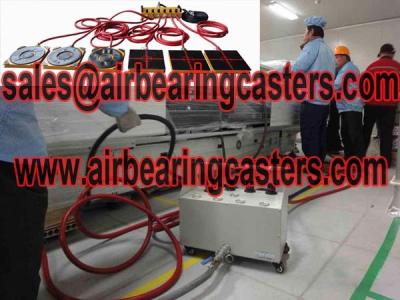 China Air casters are a mechanical moving device for sale