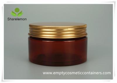 Cina barattoli crema di plastica ambrati 100ml per la bottiglia cosmetica dell'imballaggio ambientale in vendita
