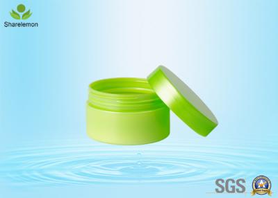 Cina barattoli crema di plastica con i coperchi, barattoli di plastica cosmetici glassati della radura di trucco 100ML in vendita