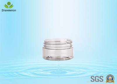 Cina barattoli crema di plastica trasparenti 40ml con i coperchi a vite per l'imballaggio della crema di fronte in vendita