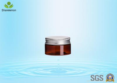Cina 30ml Amber Plastic Cream Jars for Travelling Packing Echo Friendly in vendita