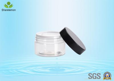 Cina barattoli cosmetici dell'ANIMALE DOMESTICO trasparente 60ml per l'imballaggio della crema di signora fronte in vendita