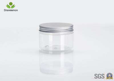 Cina contenitori cosmetici di plastica 250g/barattoli crema di plastica con i coperchi di alluminio per la maschera in vendita