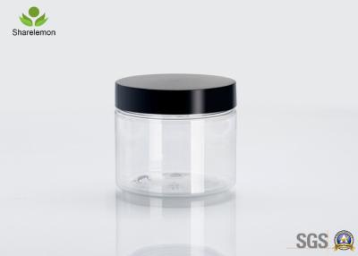 China 350ml transparante Plastic Roomkruiken voor de Verpakking van de BabyLichaamscrème Te koop
