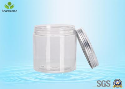 Cina barattoli crema cosmetici di plastica 400ml con i cappucci d'argento per la lozione del corpo in vendita