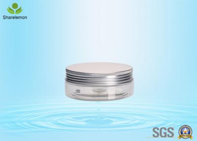 China frasco 100ml cosmético vazio transparente/frasco plástico claro com tampas à venda