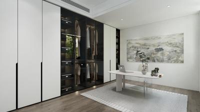 Chine Fadior Armoire classique noir et blanc ensemble Armoire multifonctionnelle à vendre
