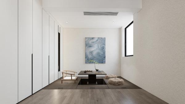 Letto Tatami multifunzionale con tavolo da tè e deposito efficiente