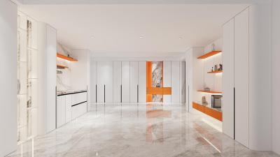 China Solución de almacenamiento de sótano de color naranja y blanco de Hanyu de acero inoxidable en venta