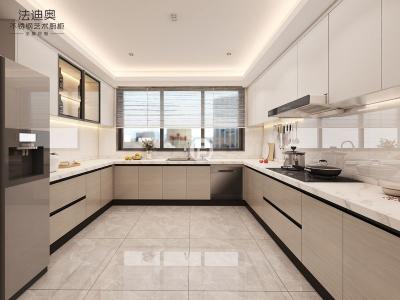 China Fadior Houtkorrel Dubbel-Zone Design Kookkast van roestvrij staal Te koop