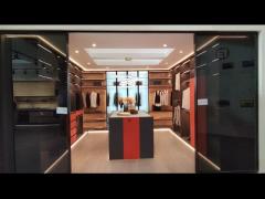 Fadior Elegance Custom Made Walk In Closet Wood Grain With Multiple Storage Solution