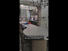 quartz countertop modern style kitchen cabinets  for a timeless look