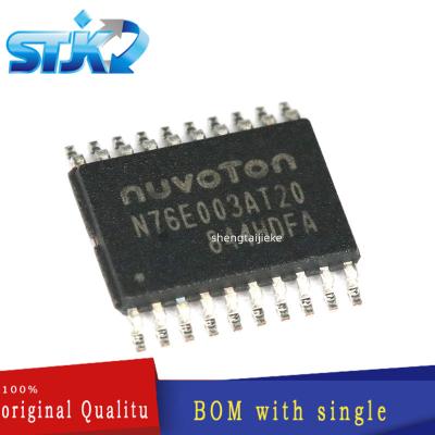 Китай N76E003AT20 SSOP20   Обломок врезанного microcontrollerBrand новый и первоначальный интегральной схемаы продается