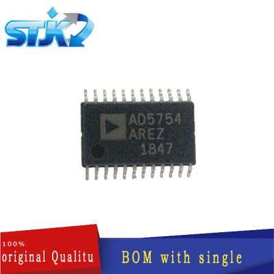 中国 真新しく、元のAD5754AREZ 24-TSSOP-EPデータ収集 デジタル アナログ変換器（DAC） 販売のため