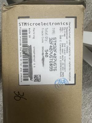 China STM32F407VGT6 Features: Core: 32-bit Arm Cortex-M4 CPU with FPU, and adaptive real-time accelerator can realize execution from flash memory with zero waiting state. for sale