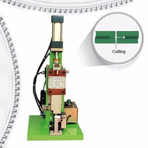 Quality Bag Home Textile Garment Industries Semi Auto Nylon Zipper Lace Cutting Machine for sale