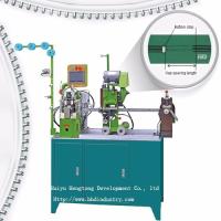 Quality Auto Nylon Zipper Teeth Gapping and Bottom Stop Machine for sale