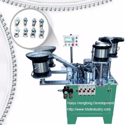 China Auto Lock Zipper Slider Making Machine 4000-5000pcs/H 1 Phase 220V for sale