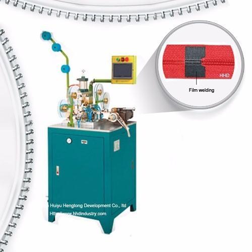 Quality Concave Shape Fully Automatic Plastic Zipper Film Welding Machine for sale