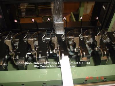 China Semi-automatic Nylon Zipper Tape Weaving Machine with Touch Screen Control and 500 Hours Maintenance Cycle for sale